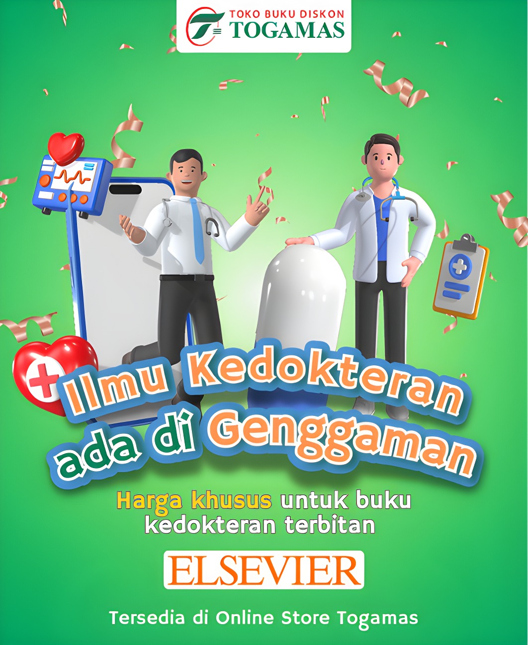 Toko buku terbesar | Togamas