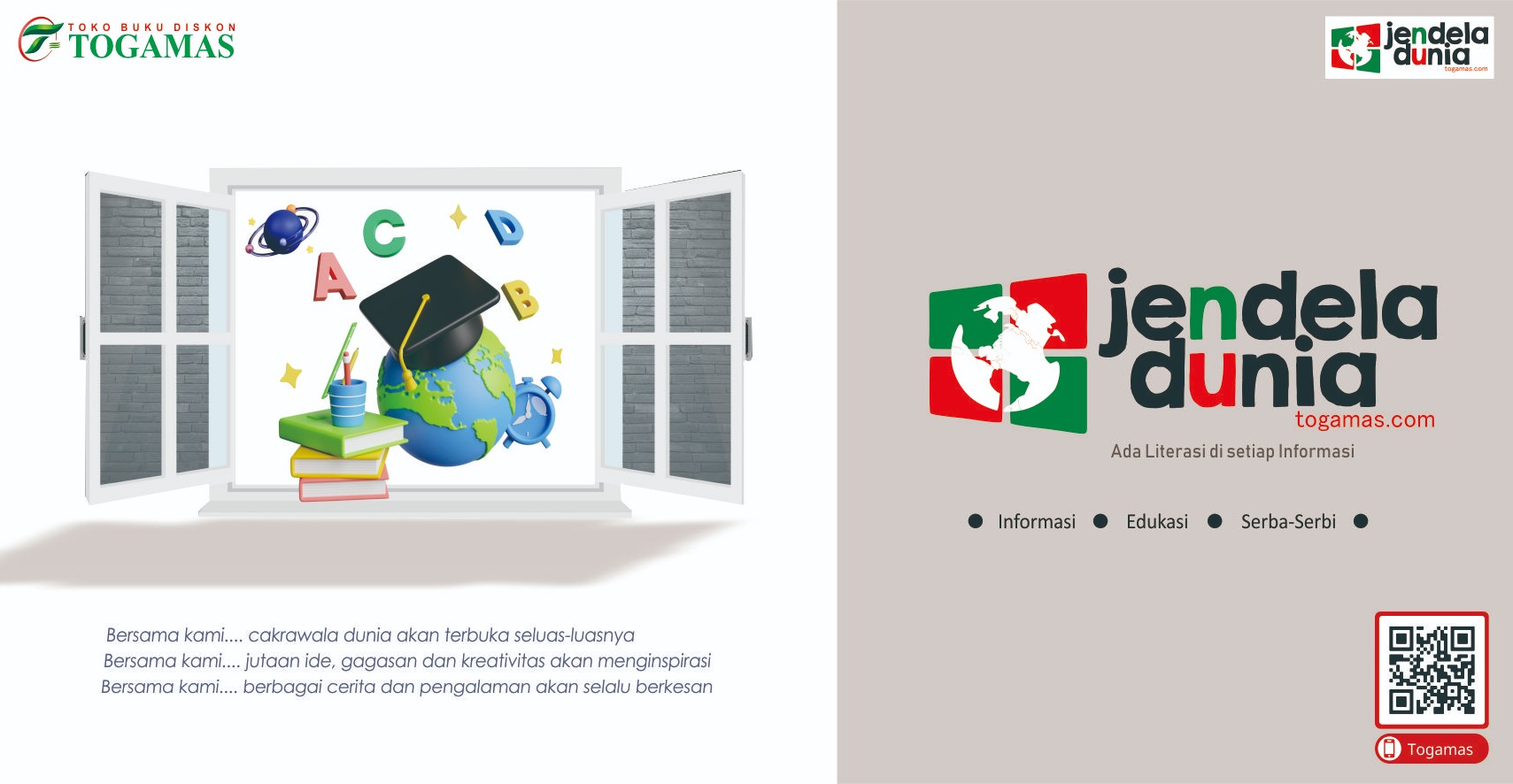 Toko buku terbesar | Togamas