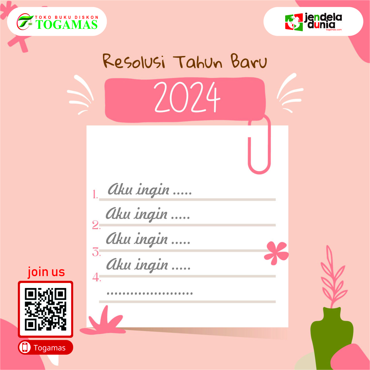 Toko buku terbesar | Togamas
